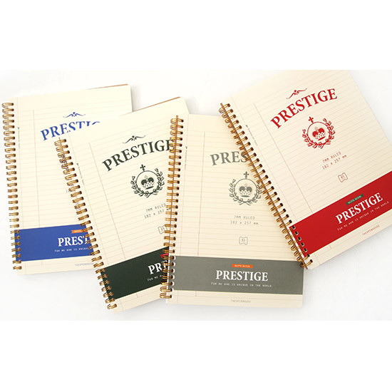 2Young Wirebound prestige perforated lined notebook