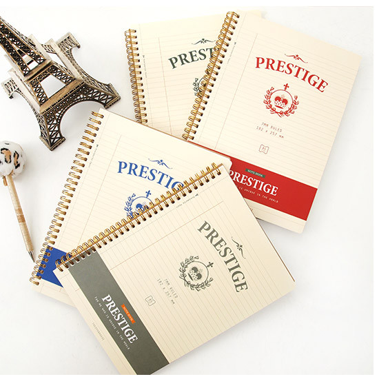 2Young Wirebound prestige perforated lined notebook
