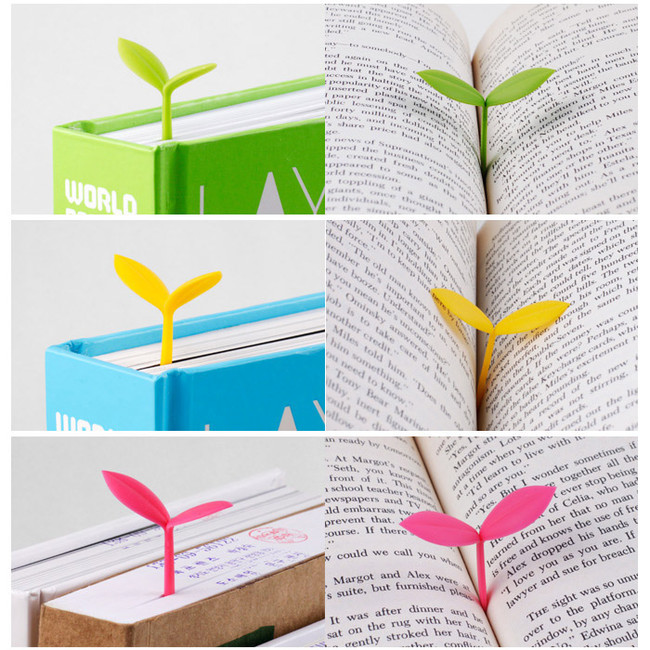 Bookfriends Sprout soft bookmark - fallindesign.com