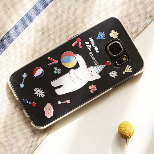 With Alice Rim TPU soft galaxy S6 smartphone case - fallindesign