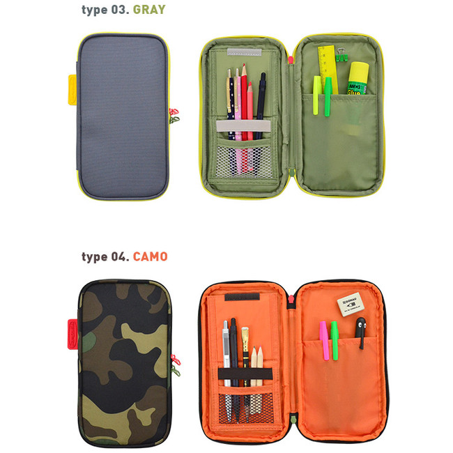 Jam studio Folding pencil case pocket pouch ver.4 - fallindesign