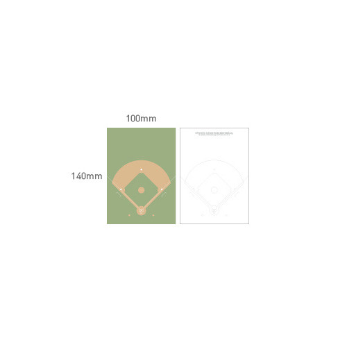 Chachap Sports memo notepad - Baseball - fallindesign.com