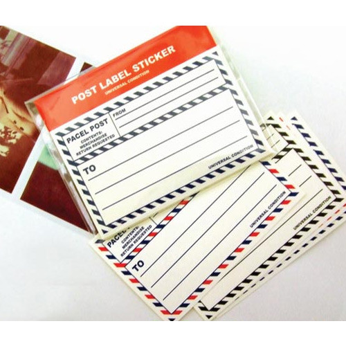 Universal condition Post 4 colors label sticker set - fallindesign