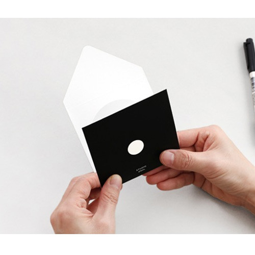 2NUL Colorful message card set of 5 - Fallindesign.com