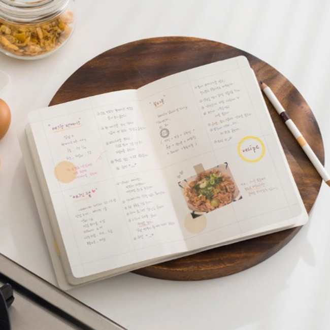 Byfulldesign The way of remembering 3 type grid notebook