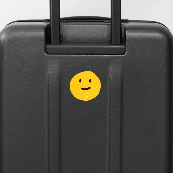 2NUL Traveler colorful luggage deco sticker set
