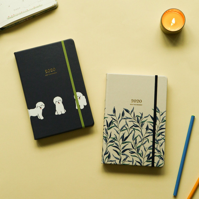 Dailylike 2020 Keep the memory dated weekly planner diary
