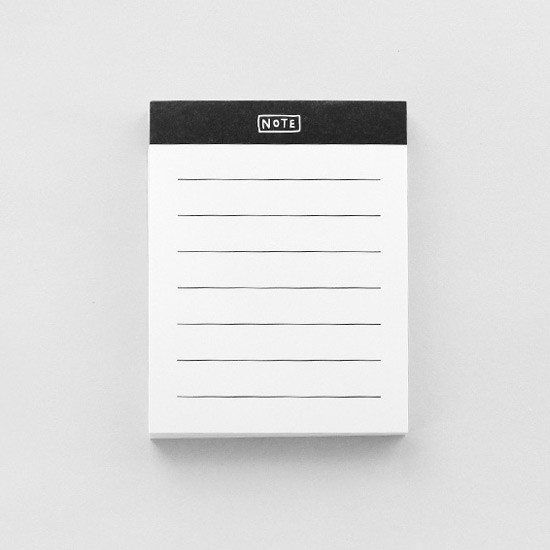 2NUL Drawing memo checklist weekly plan notes notepad