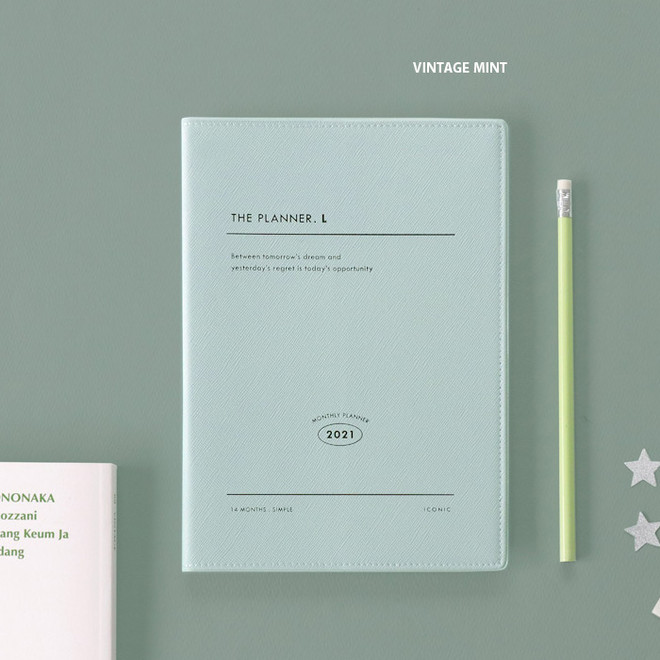 Iconic 2021 Simple large dated monthly planner scheduler