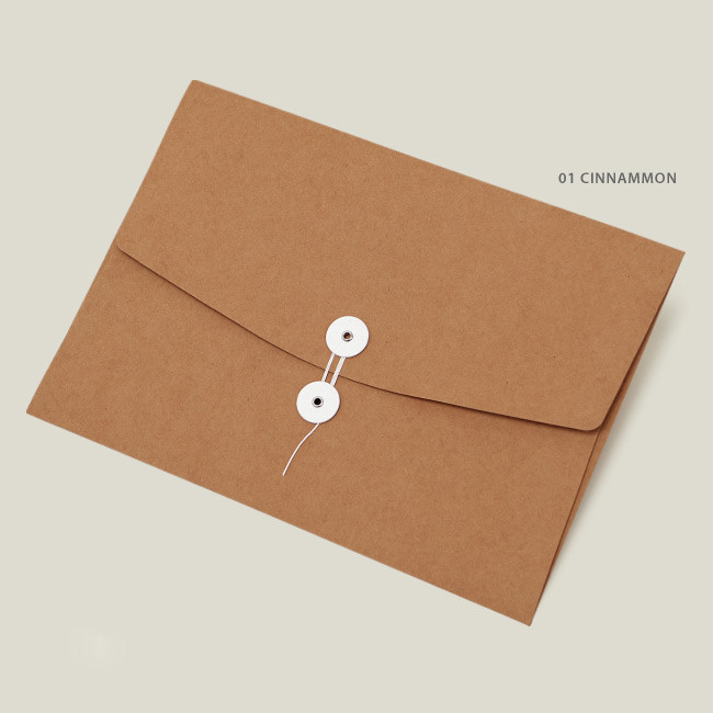 PAPERIAN Recycled paper A4 document envelope file folder