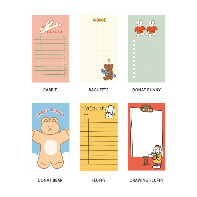 Romane Animal Character Writing Notepad - fallindesign