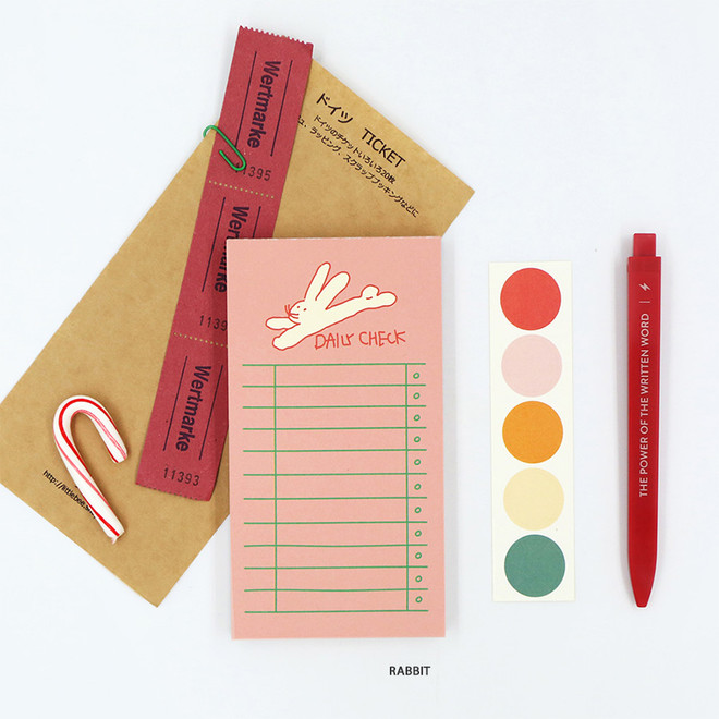 Romane Animal Character Writing Notepad - fallindesign