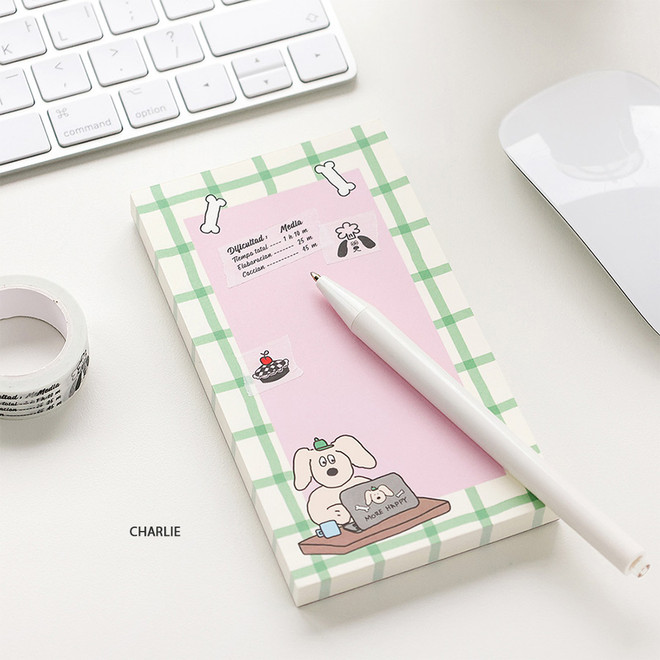 Romane Animal Character Writing Notepad Ver.2 - fallindesign