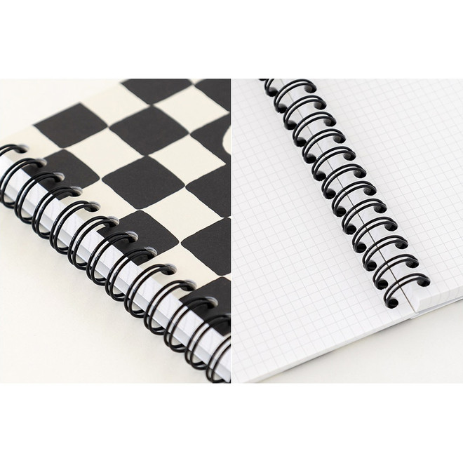 ROMANE Archive A5 Wirebound Grid Notebook - Fallindesign