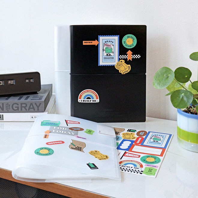 Indigo Storage A3 Clear File Folder Book - Fallindesign.com
