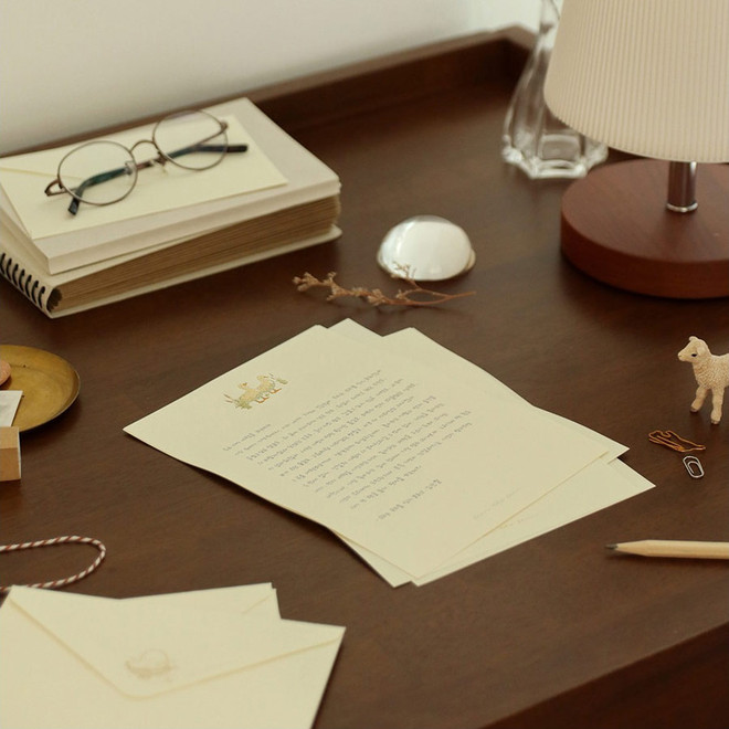 PAPERIAN From The Farm Letter and Envelope Set