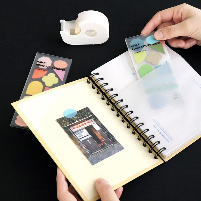 Iconic Index Point Sticky Bookmark Notepad Set