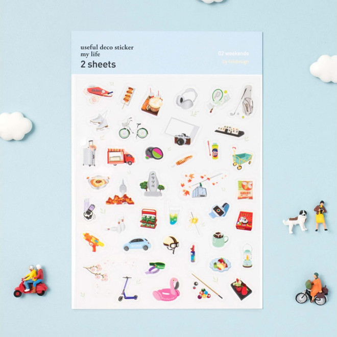 Byfulldesign My life Useful Clear Sticker Sheets