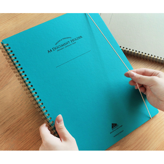 Paperian Dreams and thoughts a4 document file holder ver.2