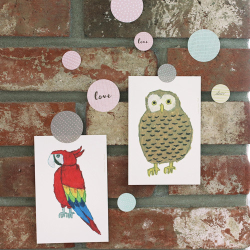 Paperian Pattern round deco sticker set - fallindesign.com