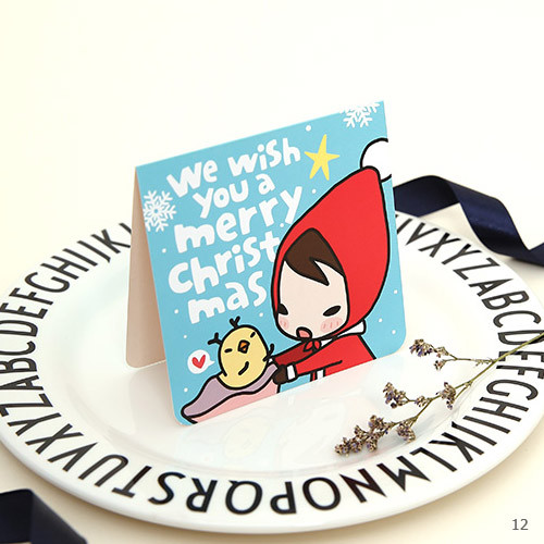 PONYBROWN Cartoon message card - fallindesign.com