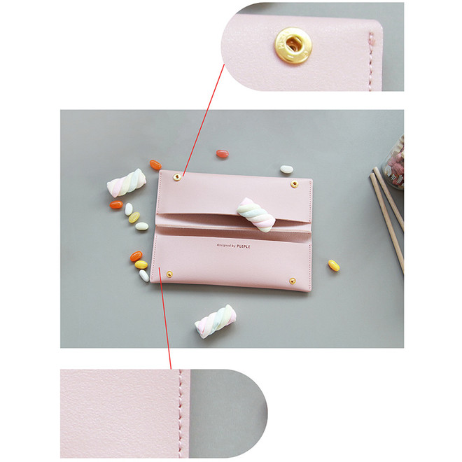 PLEPLE Multi purpose twin pocket pencil case - fallindesign