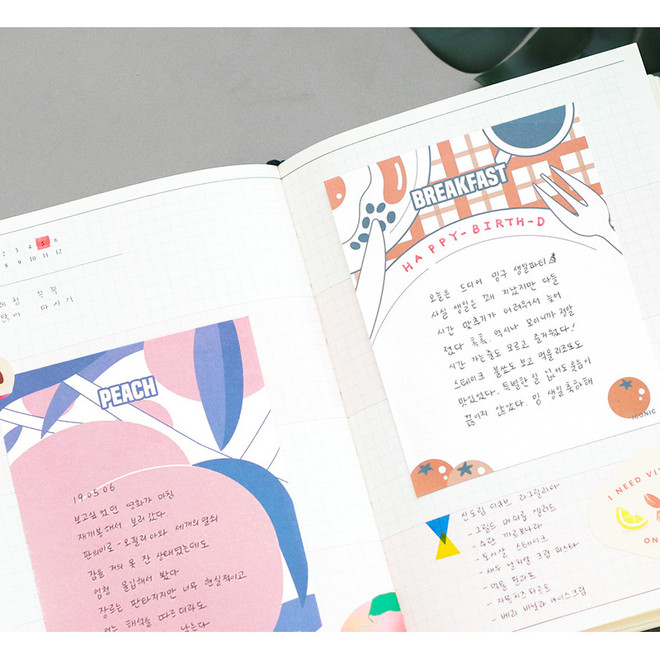 ICONIC Retro 80 sheets memo writing notepad - Fallindesign