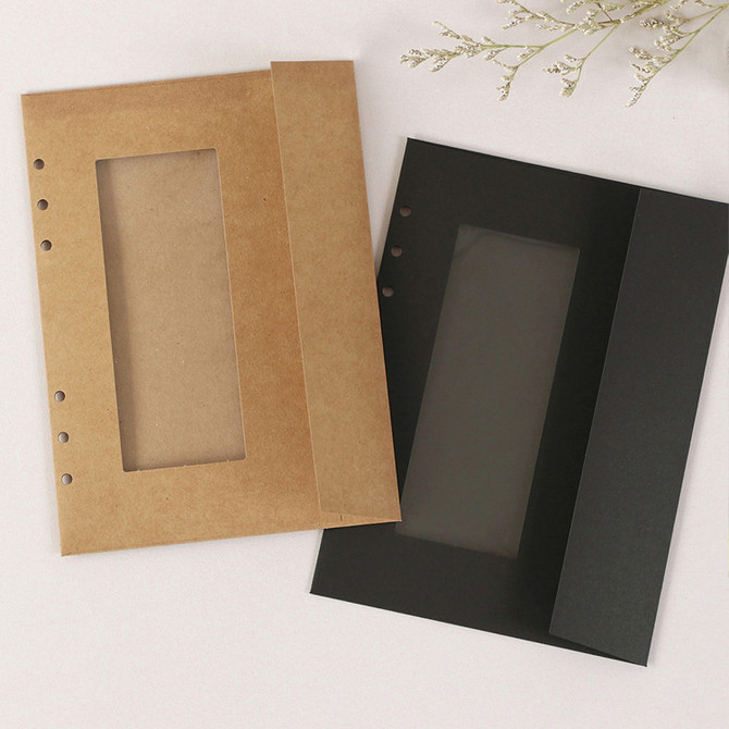 PAPERIAN Window paper envelope 6-ring A5 size refill