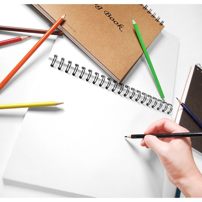 2Young Wirebound Drawing Notebook Sketchbook