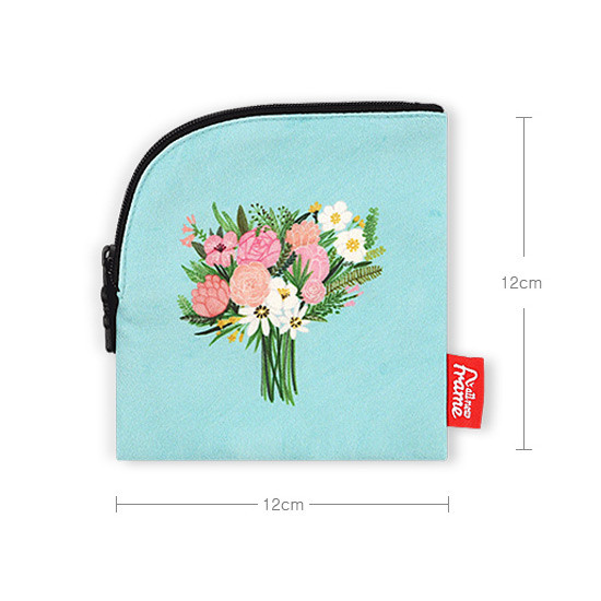All new frame Myeongmi Choi collection mini zipper pouch