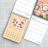 Design Comma-B 2023 Retro A5 Standing Flip Desk Calendar