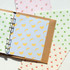 Jam studio Fruit Pattern 6-ring Wide A6 Paper Refills Set