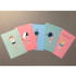 Design CommaB pastel cute illustration postcard ver.2