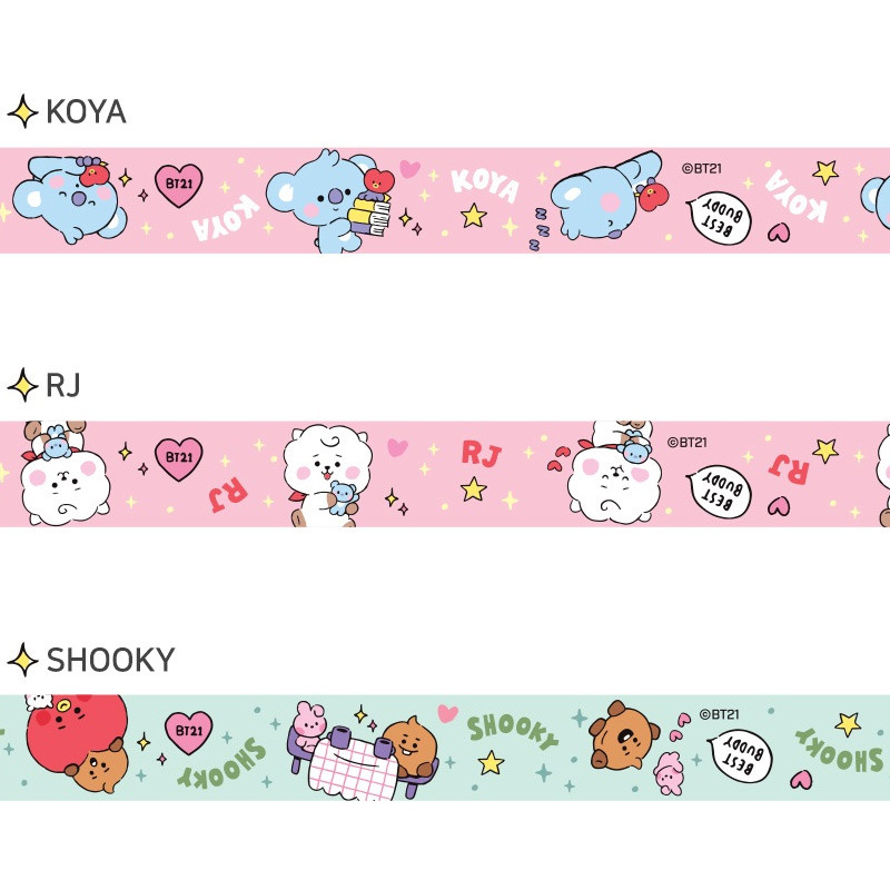 BT21 Little Buddy Baby Hand Strap - Fallindesign.com