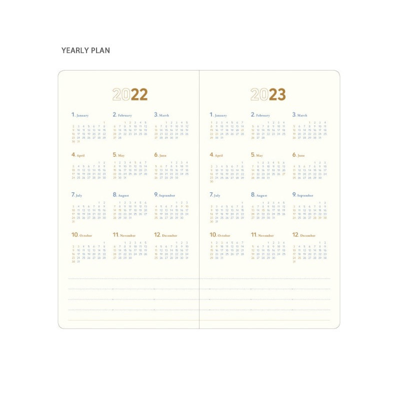 Byfulldesign 2022 Making memory handy dated weekly planner
