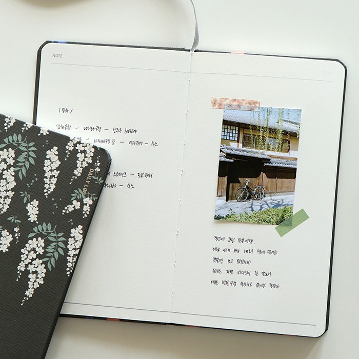 Dailylike 2019 Daily log small dated monthly diary notebook