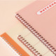 Indigo Basic B5 wire binding grid notebook - Fallindesign