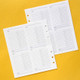 Quality Paper Refills: Adorable Planner & Binder Inserts