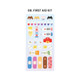 Iconic My Stuff removable sticker pack of 8 sheets