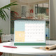Iconic 2023 Monthly Guide Standing Flip Desk Calendar