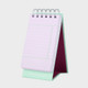 SOSOMOONGOO Checklist Twin Wire Perforated Notepad