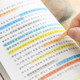 Iconic Pop Index Long Highlighter Strips Sticky Note Set