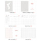 ICONIC 2024 Brilliant A5 Dated Weekly Planner Agenda