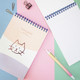Hushed Brown Twinkle Face B6 Spiral Lined Notepad