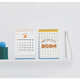 2024 Daily Habit Mini Monthly Standing Flip Desk Calendar