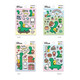 Flying Whales Line Friends Joguman Paper Sticker