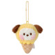 BT21 Minini Chimmy Ice Cream Plush Keyring Keyclip