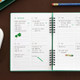 ICONIC Daily A5 Checklist Undated Daily Planner