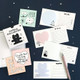 Iconic Doodle Mini Card Set: Cute Handwritten Cards