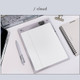 Scenery Around B5 Lined Grid Notepad (100 Sheets)